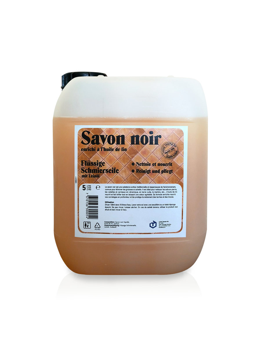 Black Soap - Enriched with Linseed Oil – Louis Tempia SA